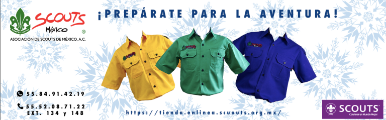 TIENDA SCOUT EN LÍNEA – SCOUTS DE MÉXICO
