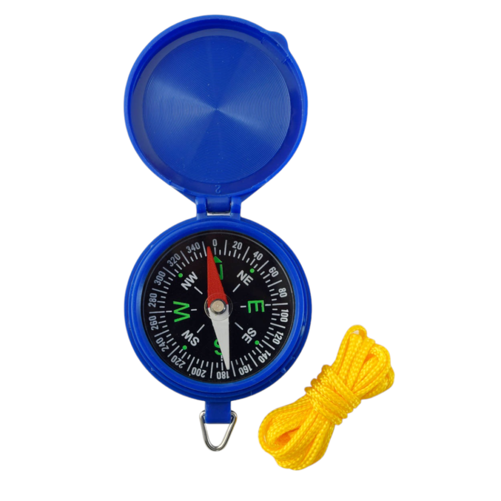 BRUJULA AZUL CON TAPA – TIENDA SCOUT EN LÍNEA
